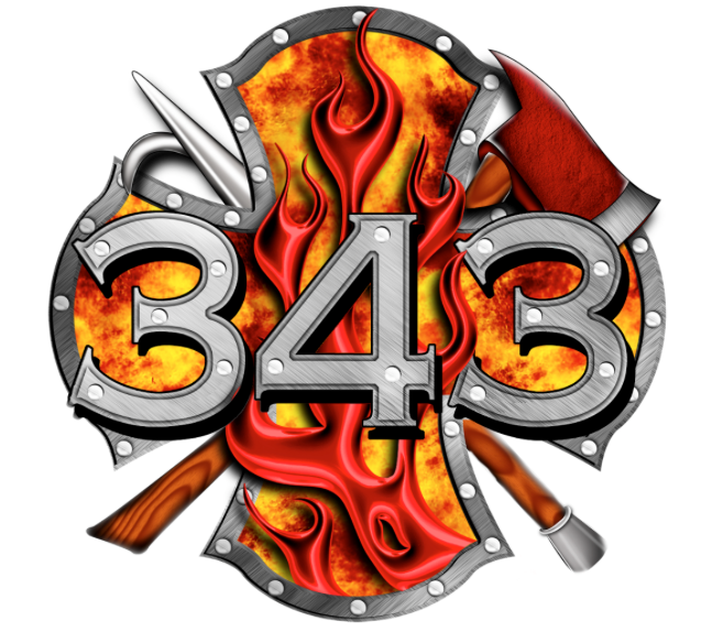 911 343 Sticker – FirehouseStore.com